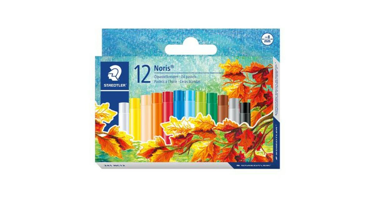 STAEDTLER Noris 241 Olajpasztell Kréta - 12 szín | Pepita.hu