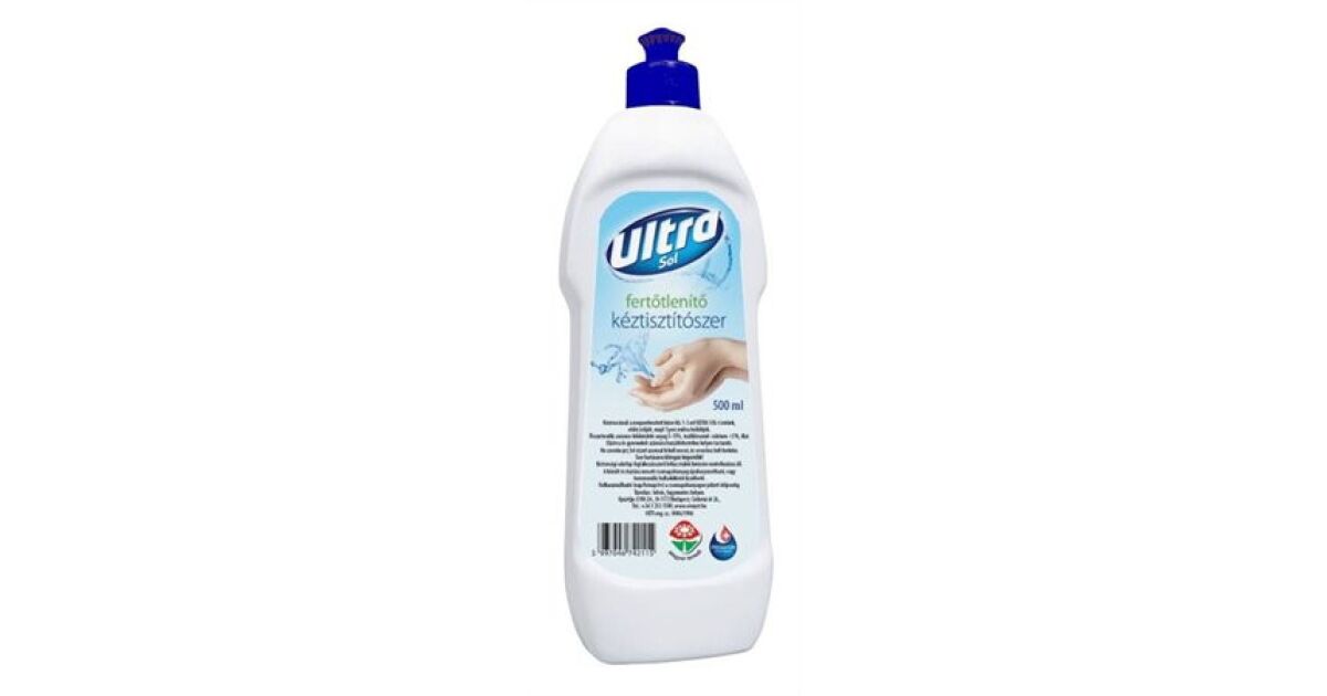 Ultra Sol Kézfertőtlenítő - 500 ml | Pepita.hu