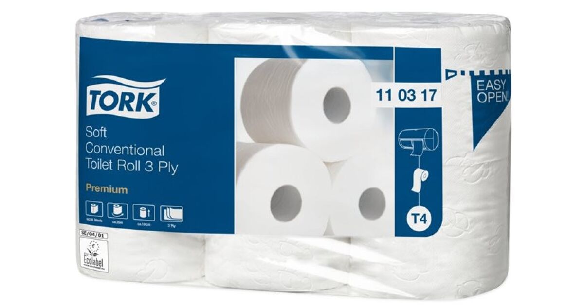 Tork Soft Premium Toalettpapír - 3 rétegű, 42 tekercs | Pepita.hu