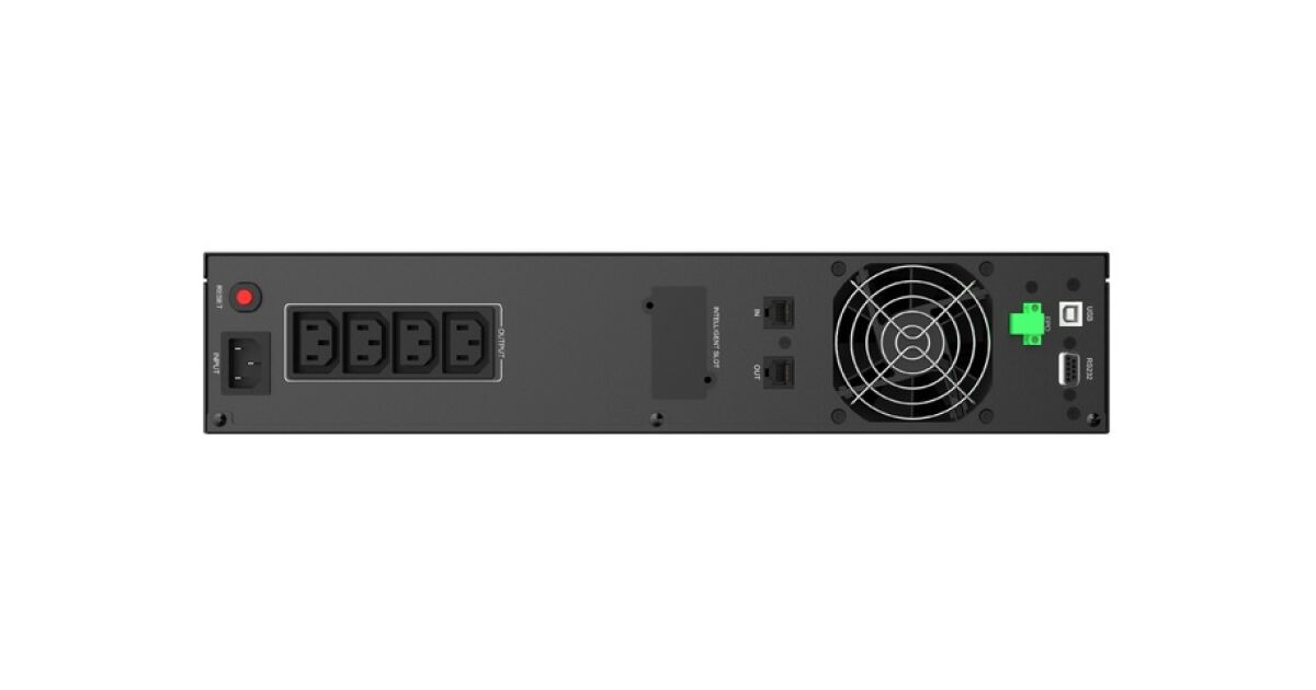 PowerWalker Line-Interactive 1200VA Rack UPS - 4x IEC, USB, LCD | Pepita.hu