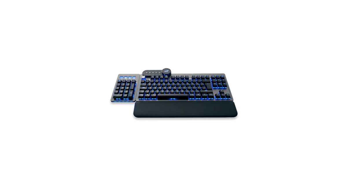 Mountain Everest Max RGB Mechanikus Billentyűzet - MX Blue, Moduláris ...