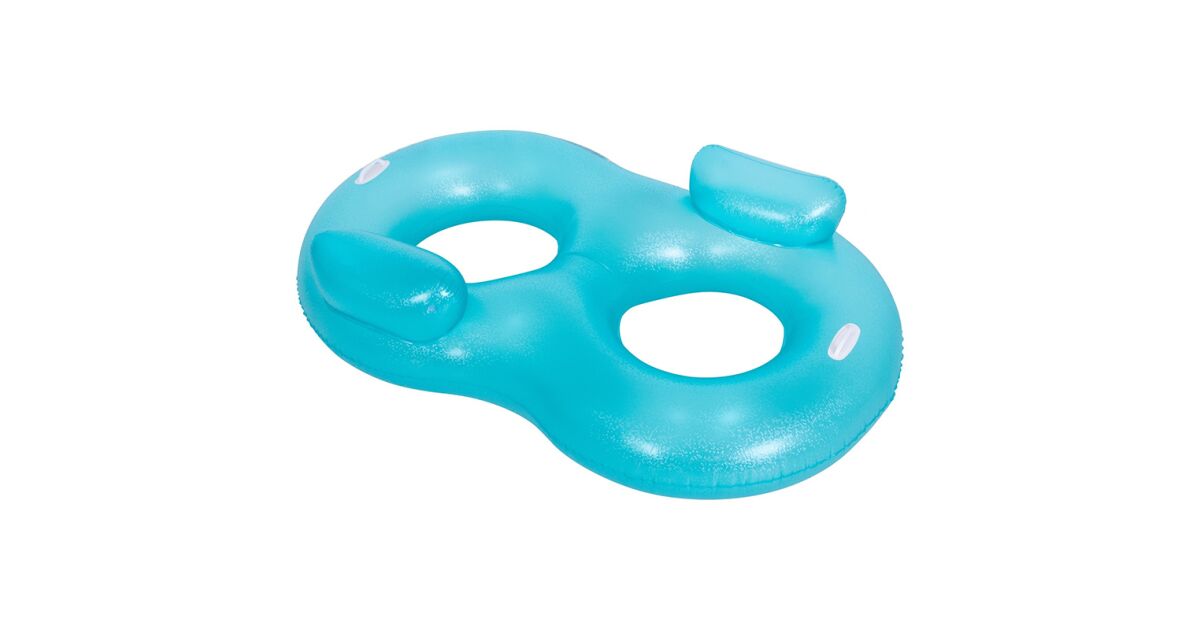 Sunclub Colac Gonflabil Dublu pentru Piscină - 170cm, PVC, 2 Persoane ...