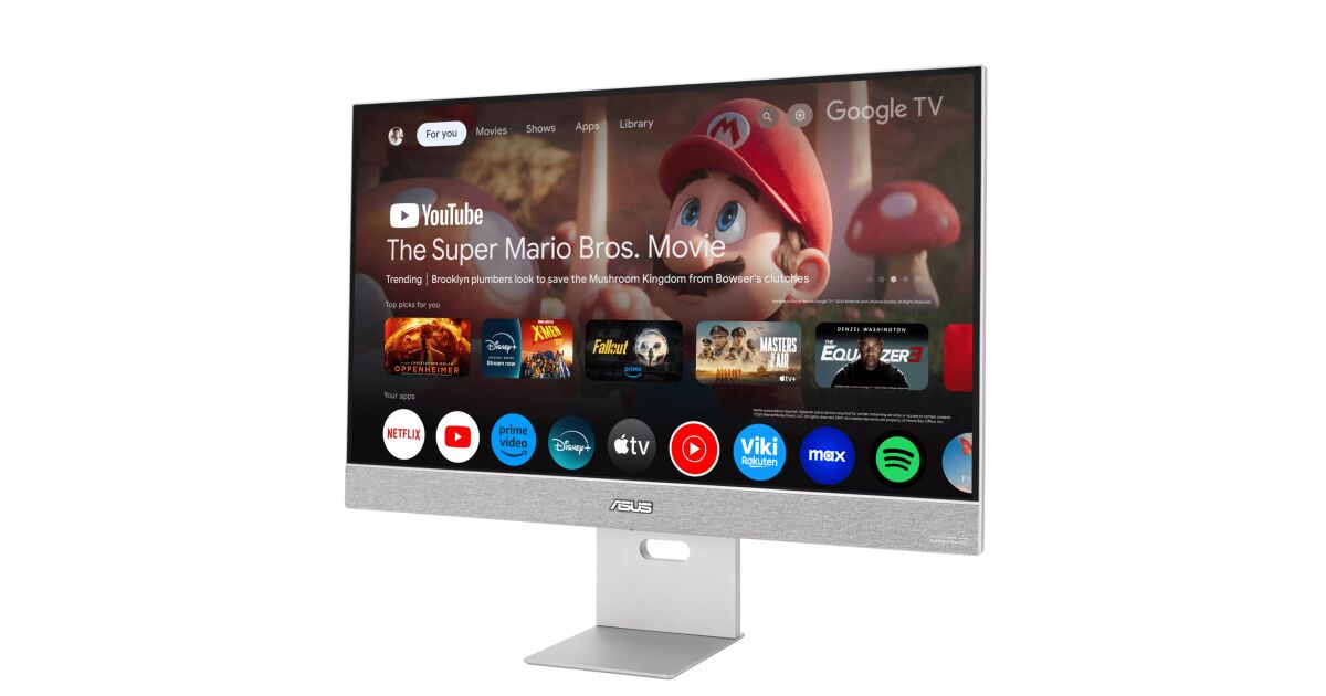 Asus 27 MS27UC ZenScreen Smart 16:9 UHD IPS LED Smart Monitor - Weiß ...