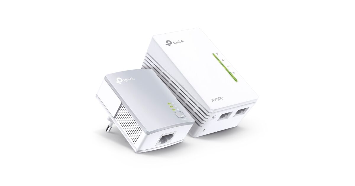 TP-Link AV 600 300 Mbit/s WLAN Powerline Extender Kit - weiĂ | Pepita.com