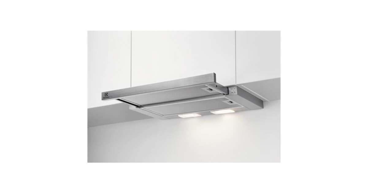 Electrolux LFP326S range hood with telescopic built-in #inox | Pepita.com