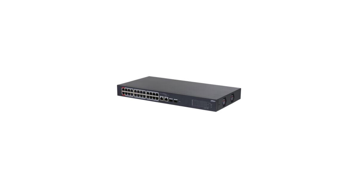 Dahua CS4226-24ET-240 26-port 10/100Mbps PoE Switch | Pepita.hu