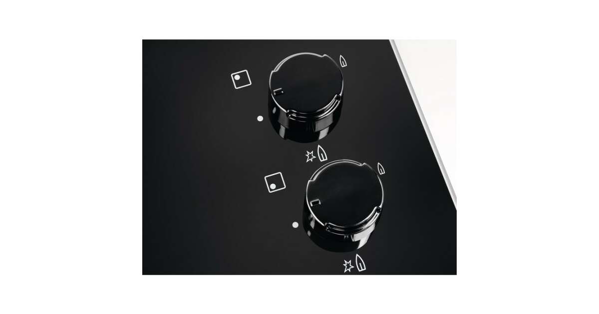 Electrolux EGG6407K Beépíthető 4 zónás 59 cm Fekete Gáz főzőlap | Pepita.hu