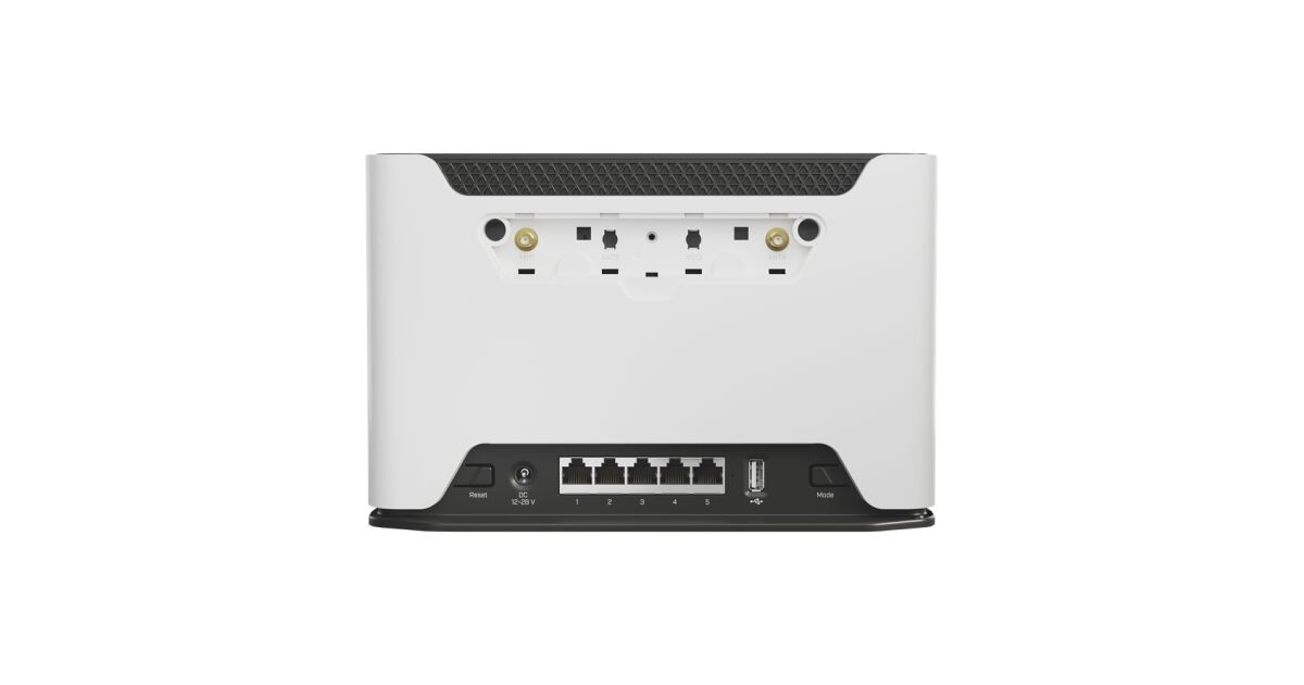 Router LTE fara fir cu banda dubla, Mikrotik, Chateau LTE6 5xGbE LAN ...