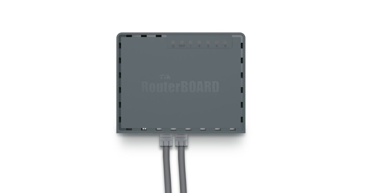 MikroTik hEX S Gigabit Vezetékes Router - 5 Port, SFP | Pepita.hu