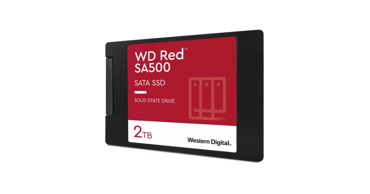 Western Digital 2TB Red SA500 2.5 SATA3 NAS SSD | Pepita.hu