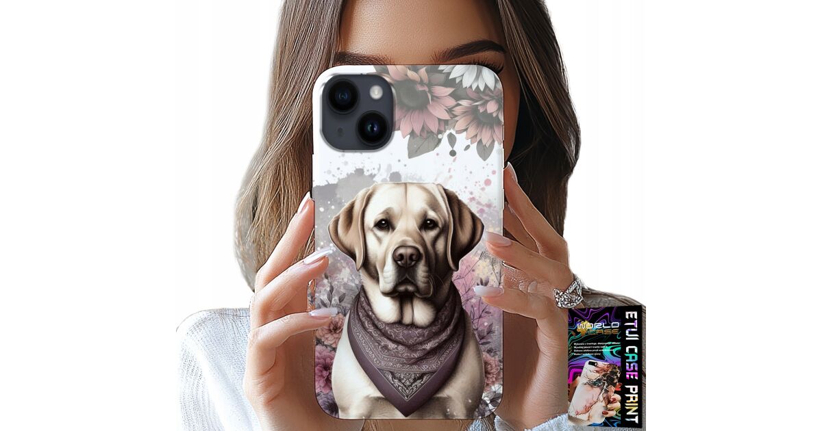 TOK IPHONE 15 PLUSHOZ - KUTYA HUSKY KUTYA MINTÁK + ÜVEG | Pepita.hu
