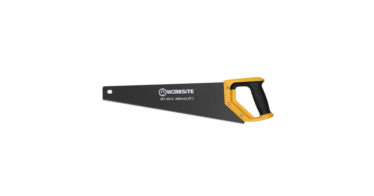 WORKSITE WT6014 Rókafarkú Fűrész - 450mm, Gumírozott Markolat | Pepita.hu