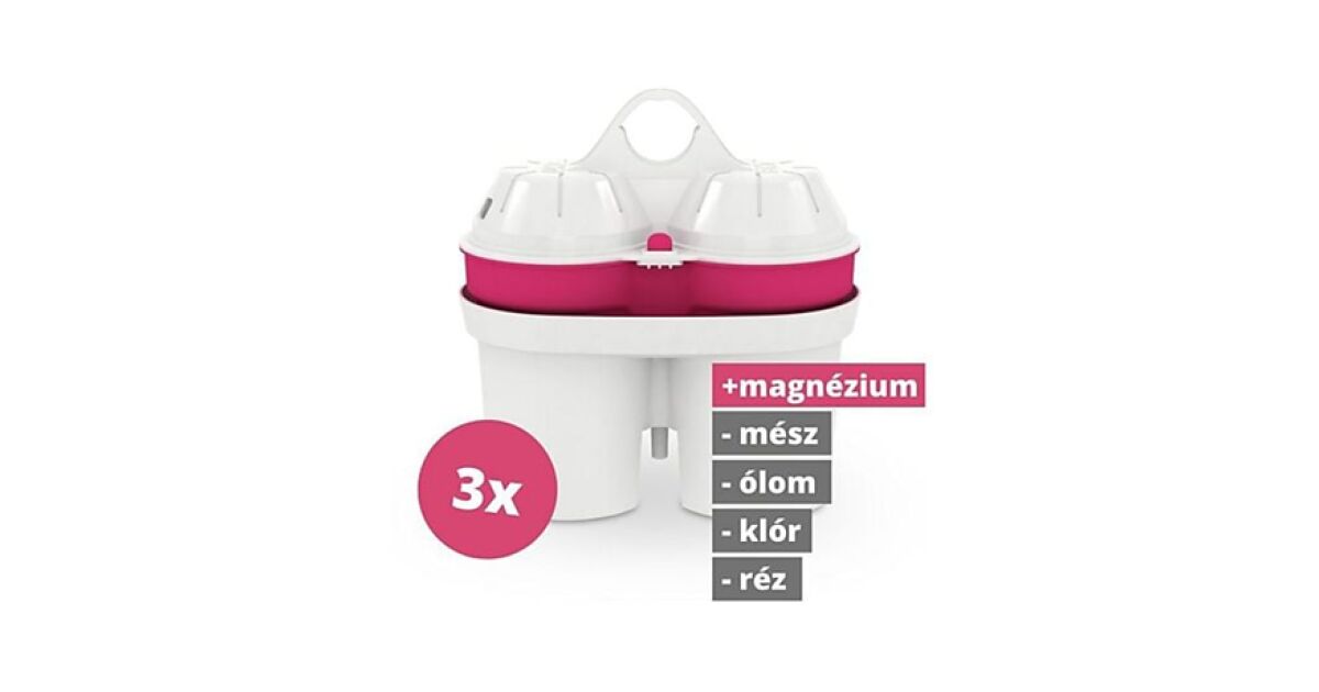 BWT Longlife Mg2+ water filter cartridge 3 pcs | Pepita.com