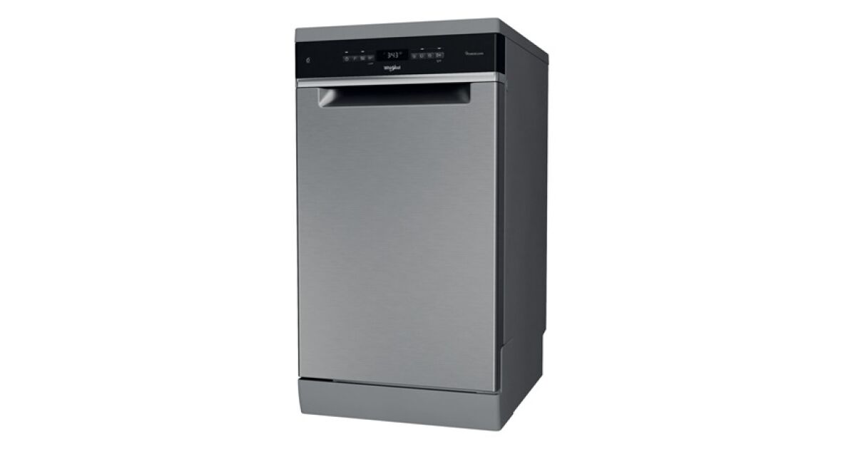 Whirlpool WH6FB10BS7A0X Mașină de spălat vase de sine stătătoare cu 10 ...