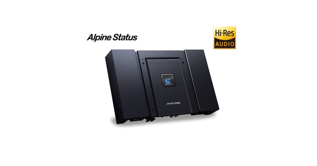HDA-F60 ALPINE STATUS 4 CSATORNÁS ERŐSÍTŐ, 4X150W | Pepita.hu