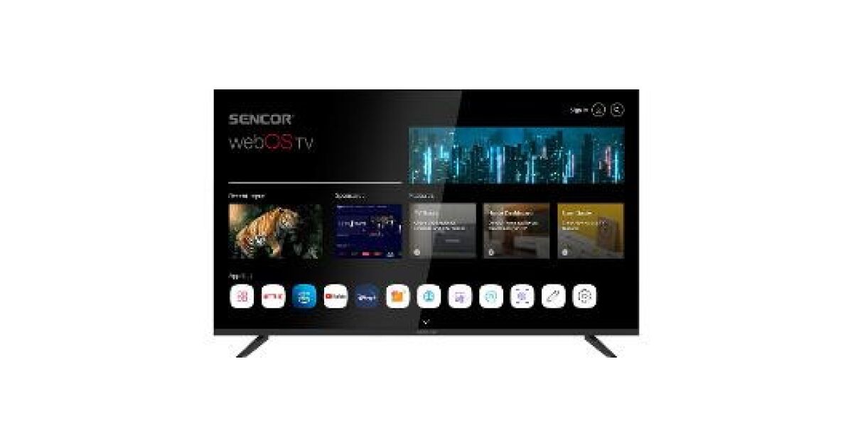 Sencor SLE 43US804B WEBOS UHD TV | Pepita.hu
