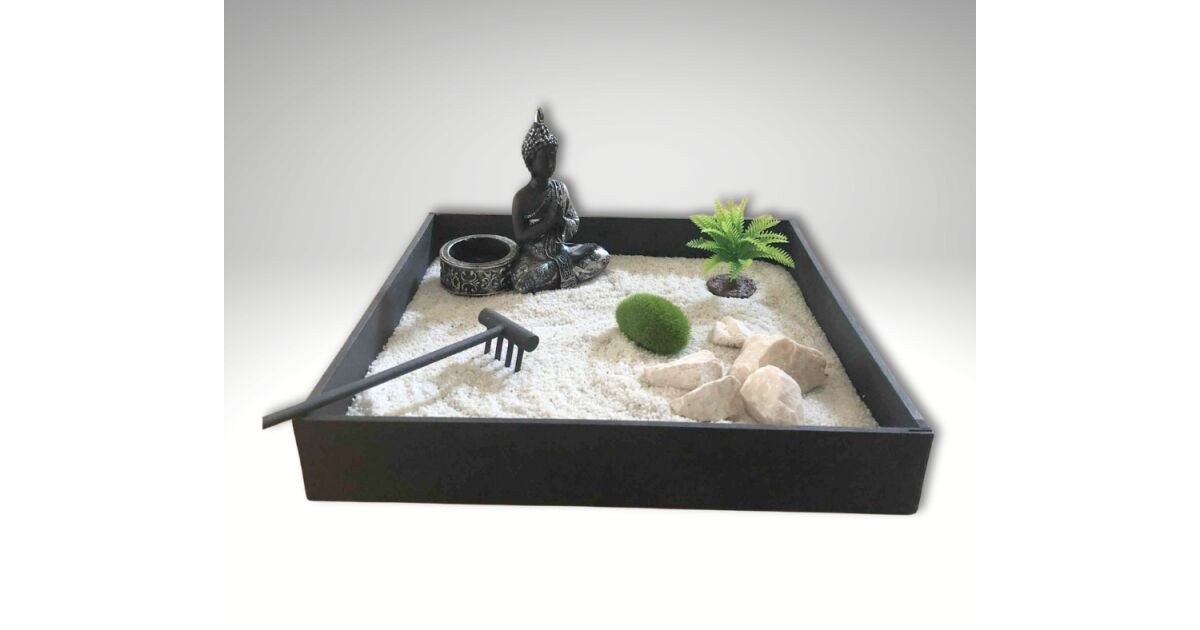 Zen Relax Kert Szett - Buddha Figurával, Meditációs Kert | Pepita.hu