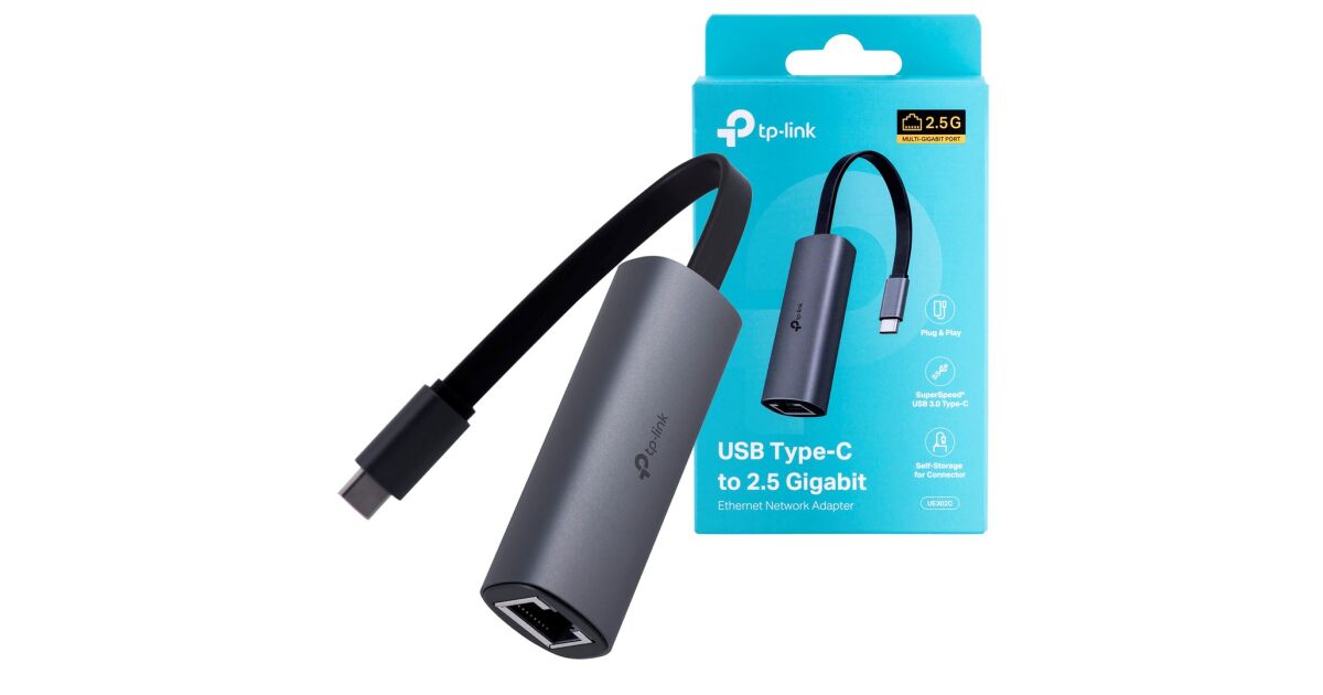 TP-Link Adapter USB 3.0 > 2.5 Gigabit Ethernet | Pepita.com