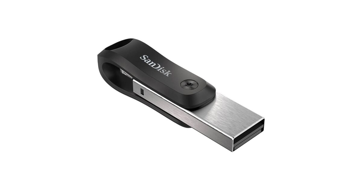 SanDisk iXpand Flash Drive Go - 128GB USB/Lightning Pendrive - Fekete ...