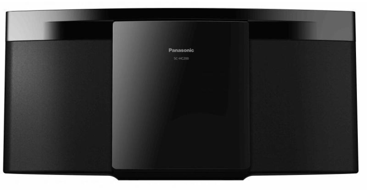 Panasonic SC-HC200EG-K Audiorendszer FM rádóval - Fekete | Pepita.hu