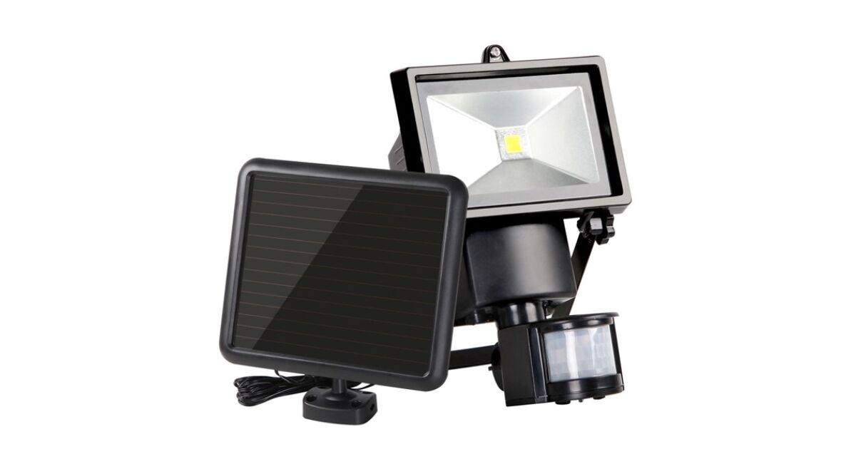 Solárny reflektor s senzorom pohybu IRIS MSL-016W-SBL | Pepita.com