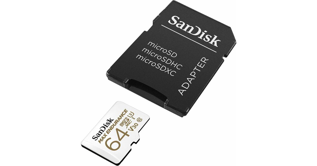 SanDisk Max Endurance 64GB microSDXC memóriakártya + SD adapter | Pepita.hu