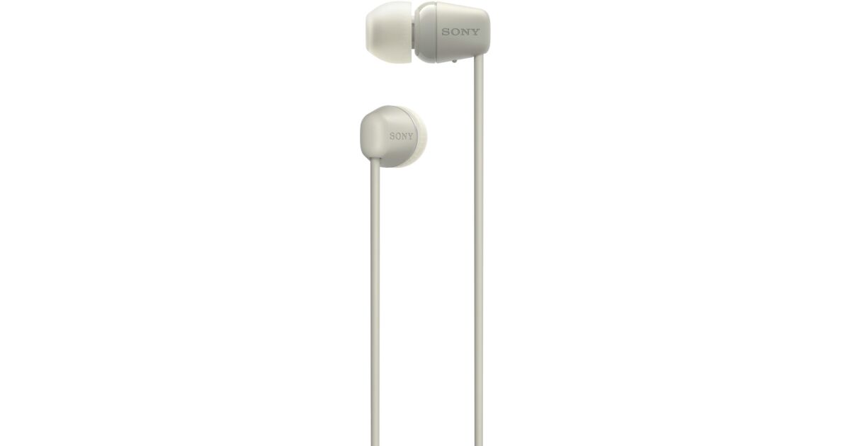 Sony WI-C100 Căști Fără fir În ureche Apeluri/Muzică Bluetooth Bej ...