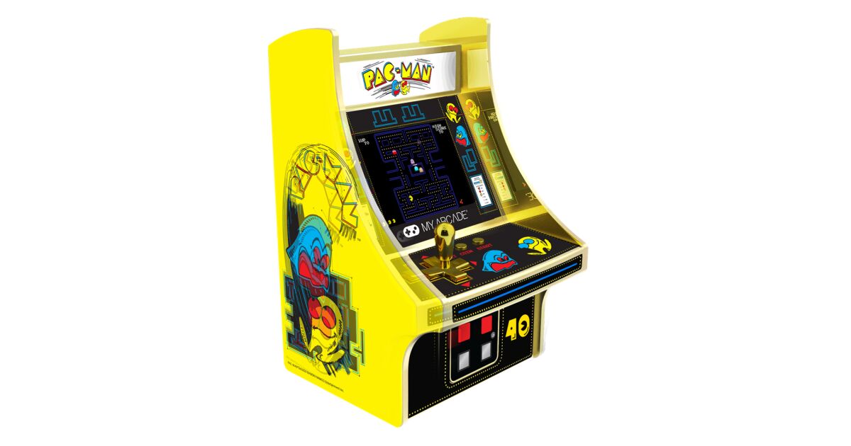 My Arcade Pac-Man 40th Anniversary Micro Player - Retro Portable Game ...