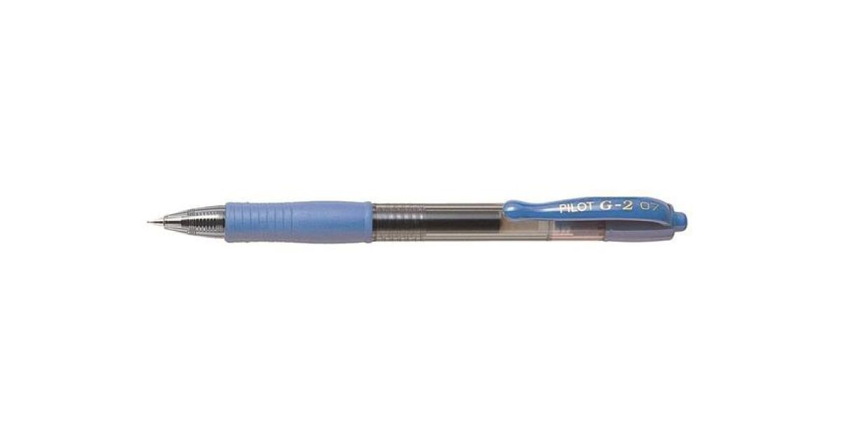 Pilot G-2 Nyomógombos Zselés Toll - 0.32mm, Égkék | Pepita.hu