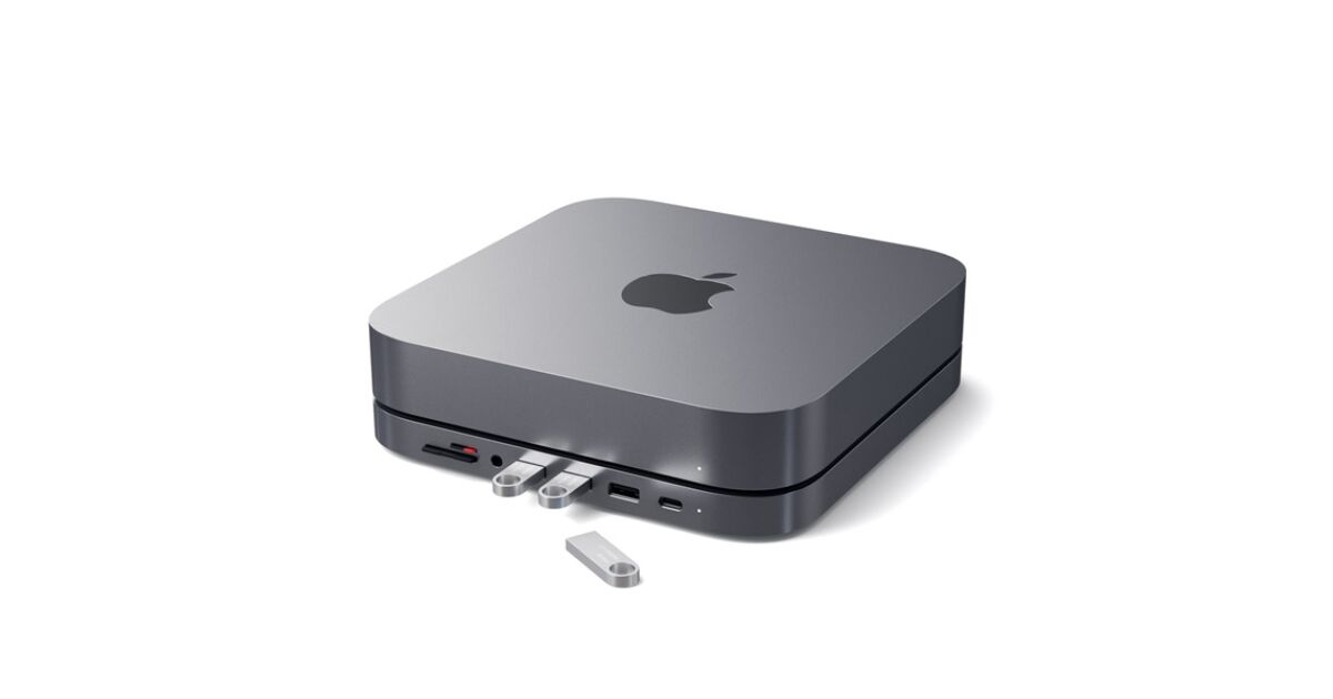 Satechi ST-ABHFM Type-C Mac Mini Dokkoló és Állvány - Szürke | Pepita.hu