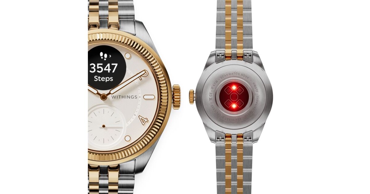 Withings HWA10 11-All-Int SW Nova Brilliant Okosóra 39mm - Arany ...