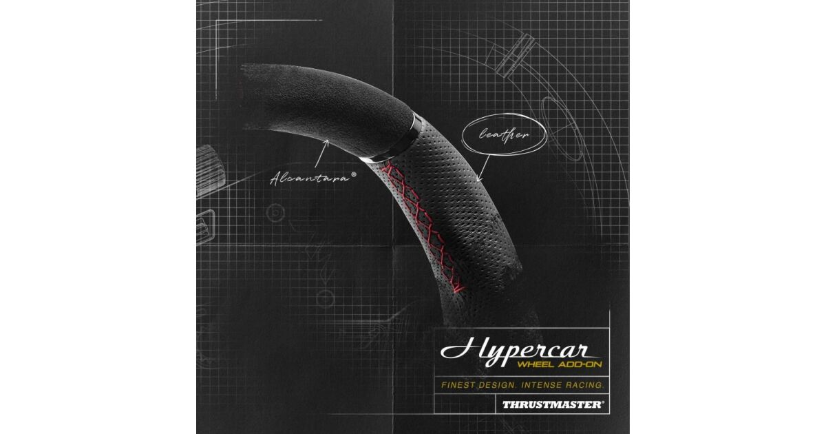 Thrustmaster Volant Hypercar Wheel Add-On Pro Szimulátor Kormánykerék (T818 / T598 / PS5 / PS4 ...