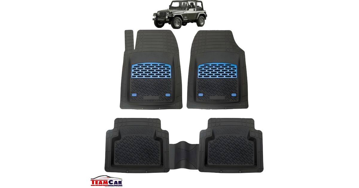 Jeep Wrangler TJ Covorase Auto TeamCar® Tip Tavita Compatibile (1997 ...