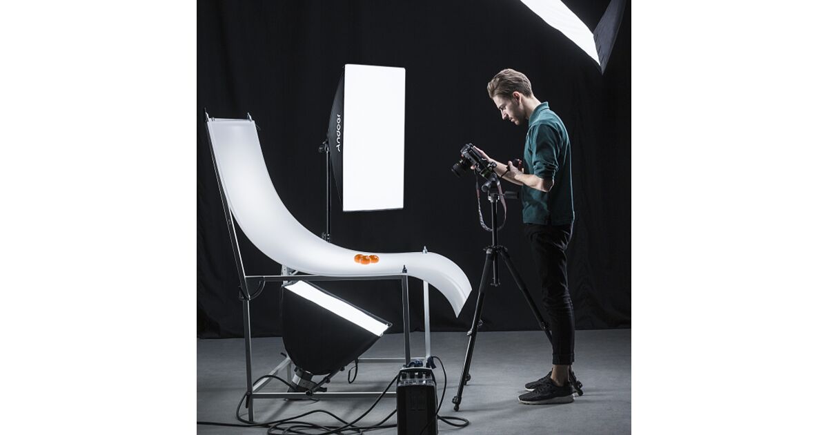 Photography Light Kit, 85W Adjustable Brightness, Bi-Color Temperature ...