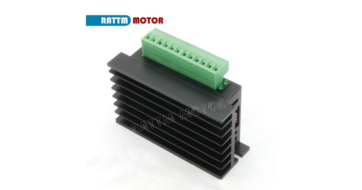 Léptetőmotoros meghajtó TB6600, 4A áram, 9-42VDC feszültség, 16 mikro ...