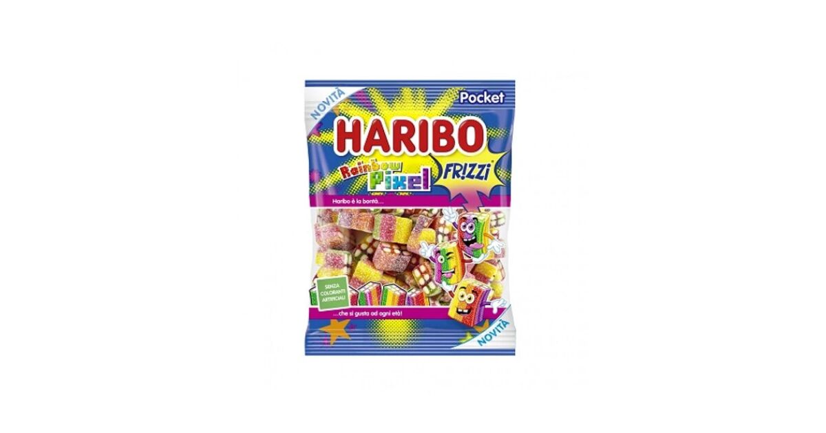 Vélemények: Haribo Pixel Fizz gumicukor 80g | Pepita.hu