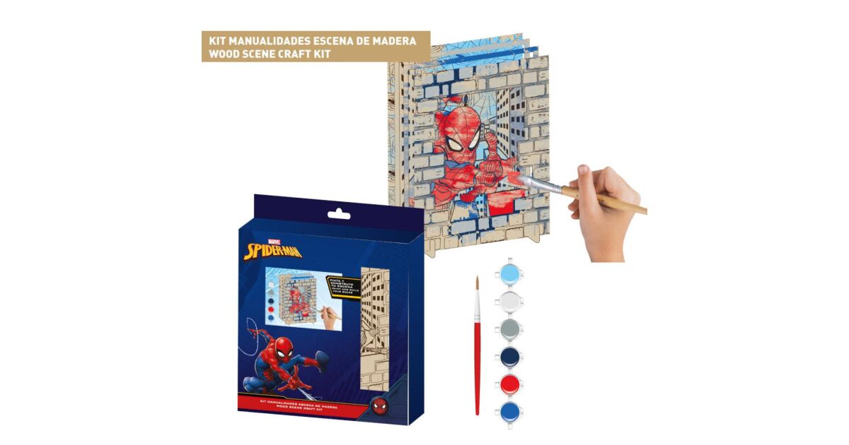 Pókember Wall festhető fa kép | Pepita.hu