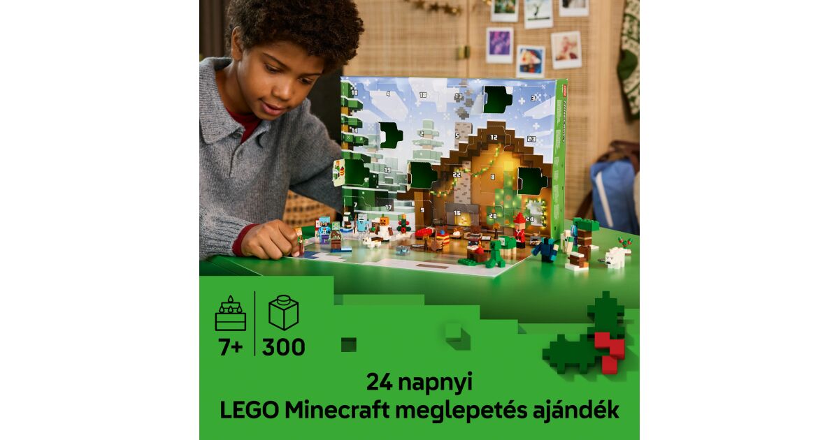 LEGO® Minecraft® Advent Calendar 2025 21280 | Pepita.com
