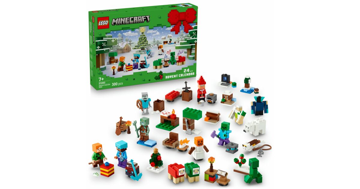 LEGO® Minecraft® Advent Calendar 2025 21280 | Pepita.com