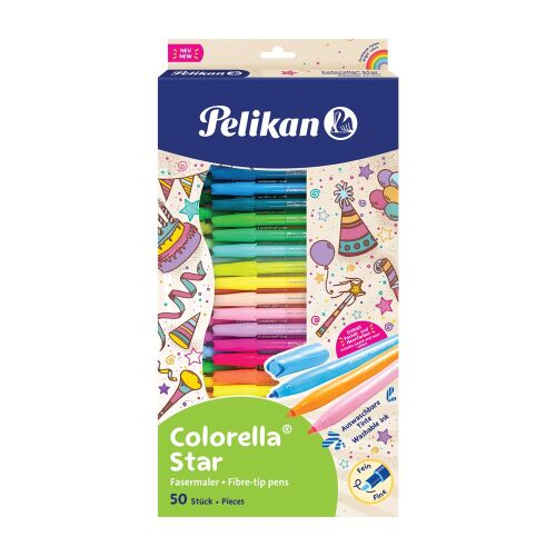 Sada fixiek Pelikan Colorella Star C302 s 50 farbami | Pepita.com