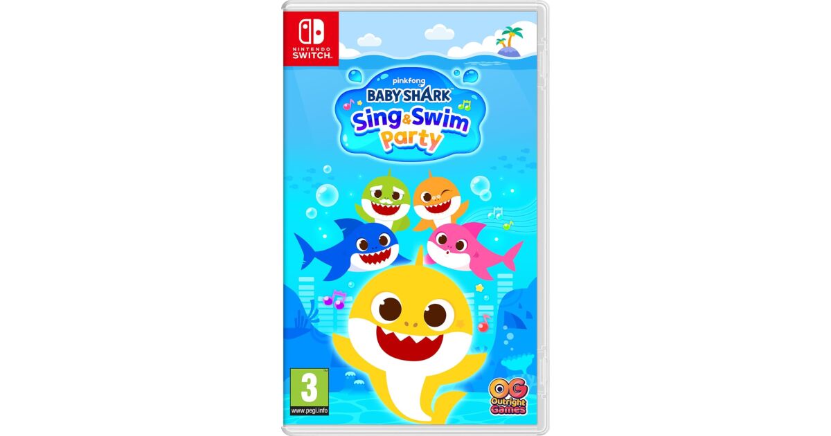 Baby Shark: Sing & Swim Party, Nintendo Switch, Konzol játékszoftver ...