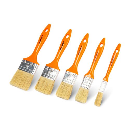 Set pensule de vopsit Handy, plastic - 5 bucăți / pachet - 20 - 60 mm ...
