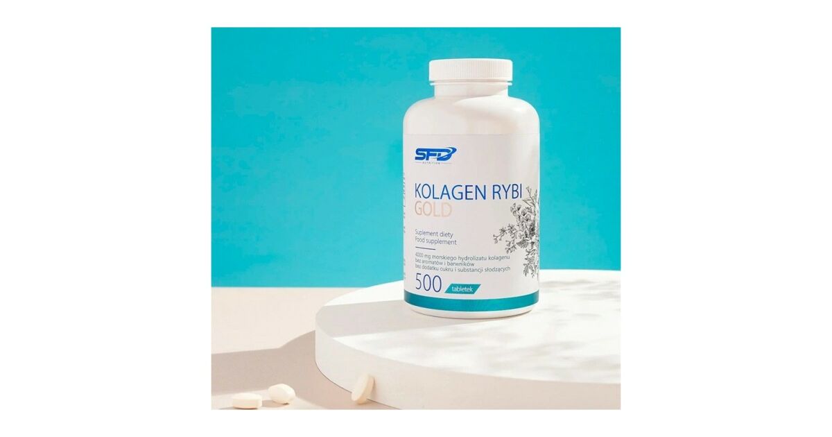 SFD Nutrition, Colagen de peste Gold, 500 Comprimate | Pepita.com