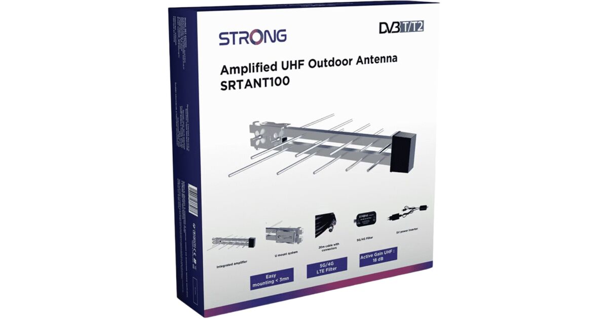 Antenă de exterior Strong SRTANT100 UHF | Pepita.com