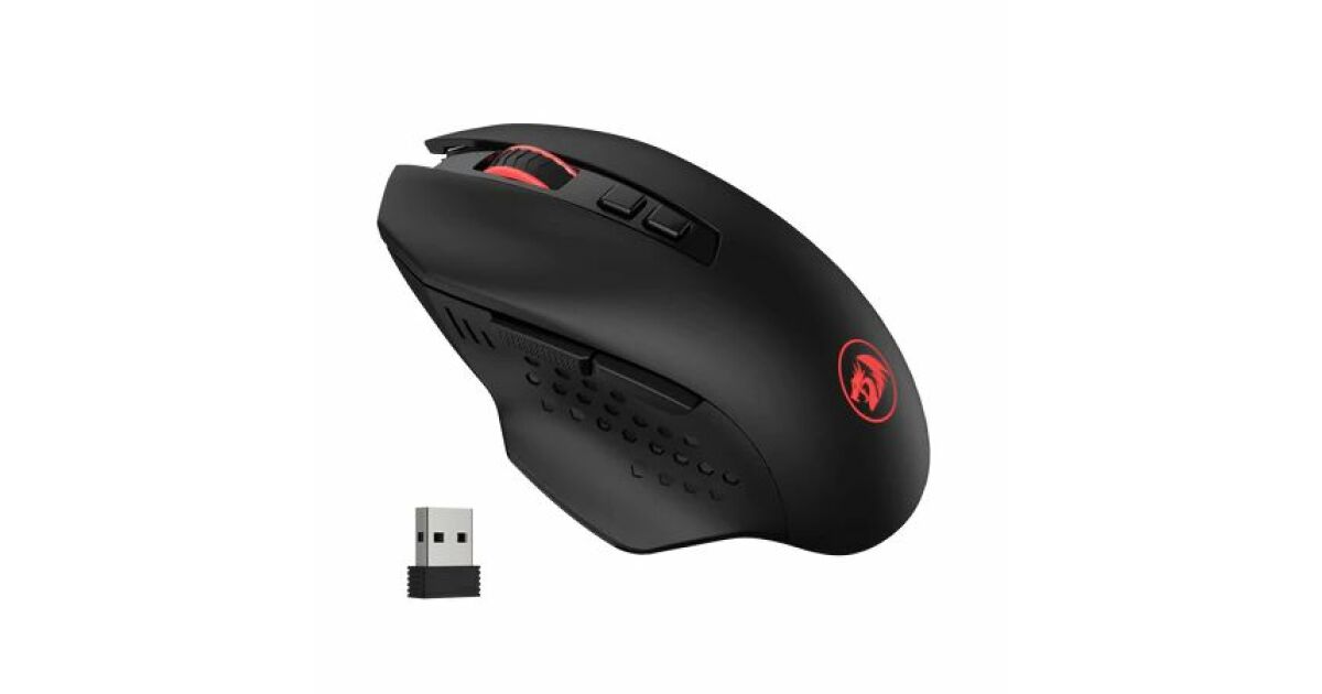Redragon M656 Gainer Wireless Gaming Mouse Black/Red | Pepita.hu
