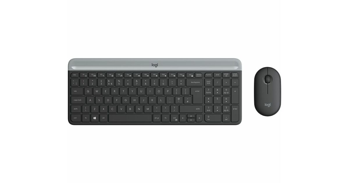 Logitech MK470 Slim Wireless Keyboard and Mouse combo US | Pepita.hu