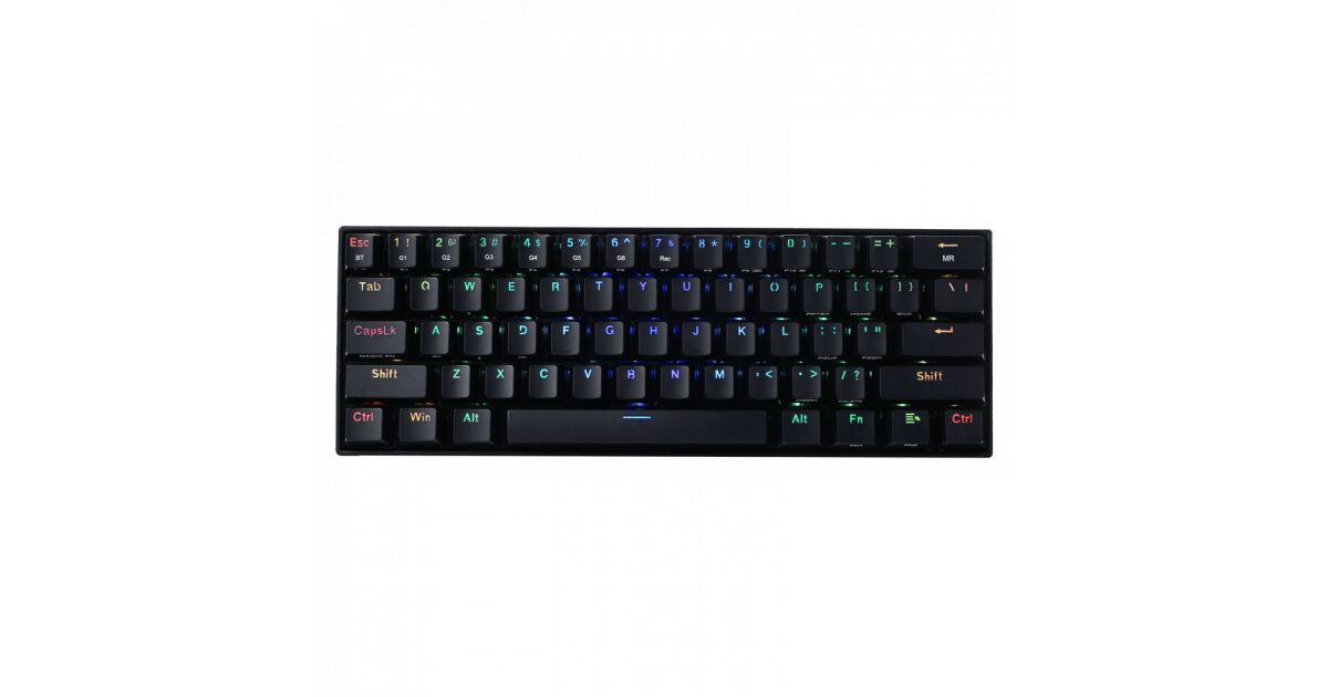 Redragon Draconic Compact RGB Wireless Red Mechanical Tenkeyless ...