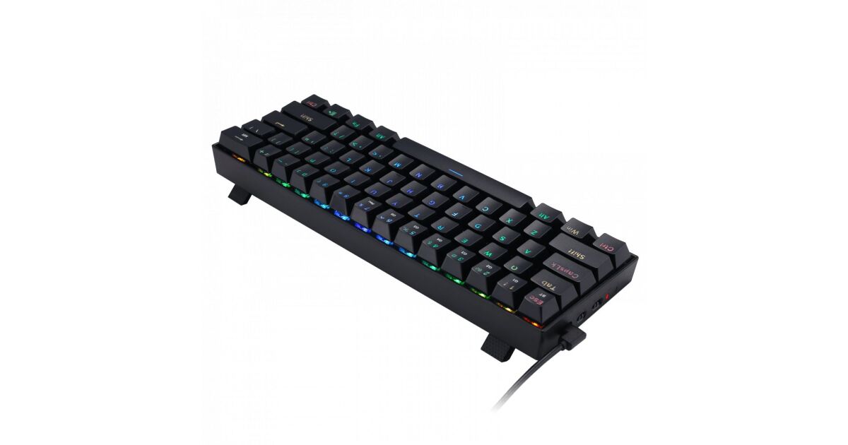Redragon Draconic Compact RGB Wireless Red Mechanical Tenkeyless ...