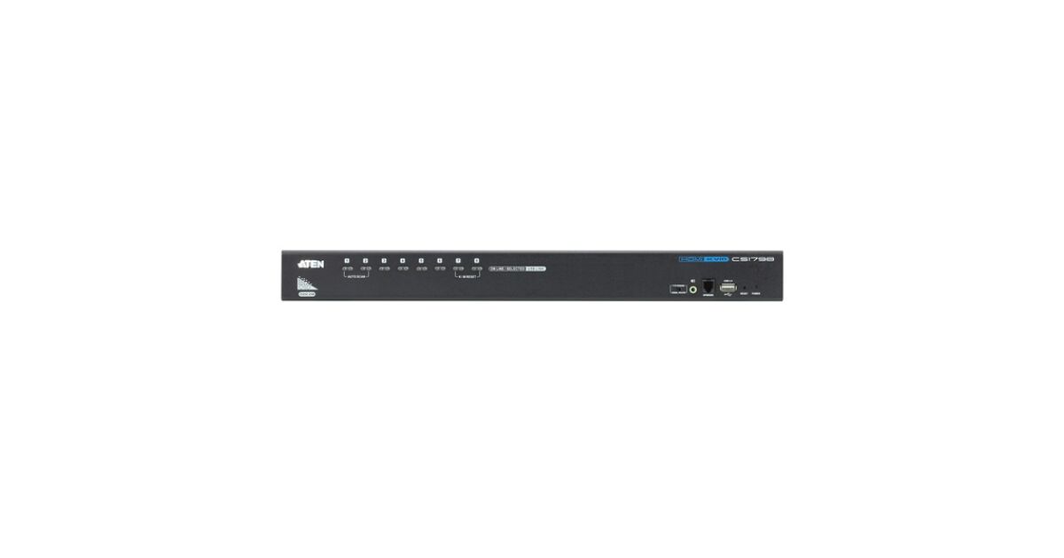 ATEN KVM Switch USB HDMI + Audio, 8 port - CS1798 (CS1798-AT-G) | Pepita.hu