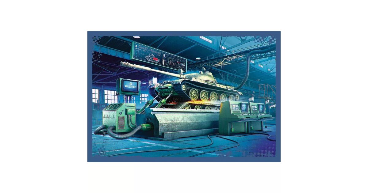 Trefl: Panzer-Mission: World of Tanks 2x200-Teile Puzzle | Pepita.com